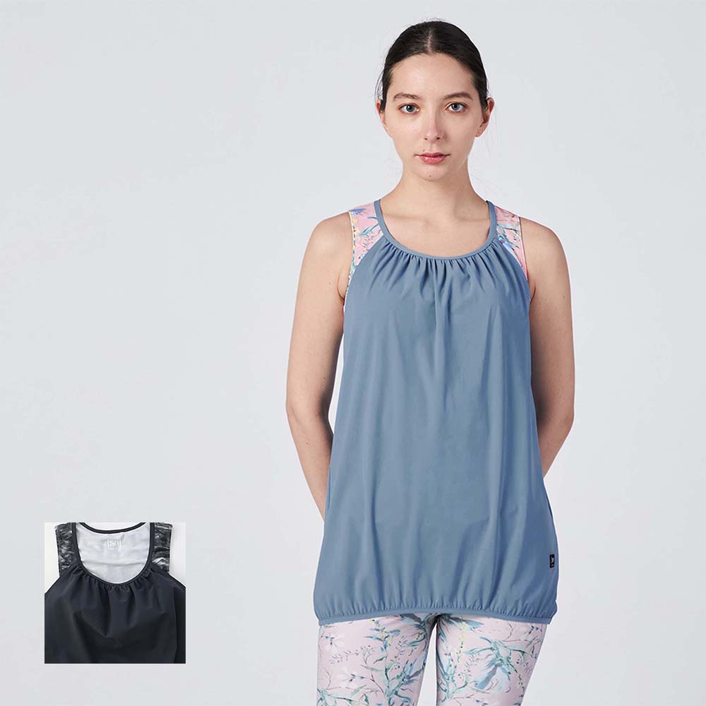 SALE【SN.スーパーナチュラル】セットタンク＜レボ＞ トップス 東京ヨガウェア